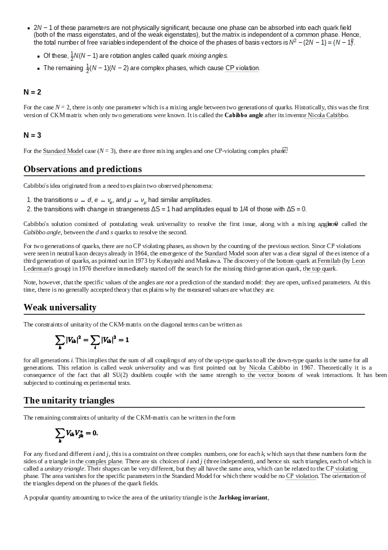 93. Quark Mixing Matrix - Luxdeluce.com